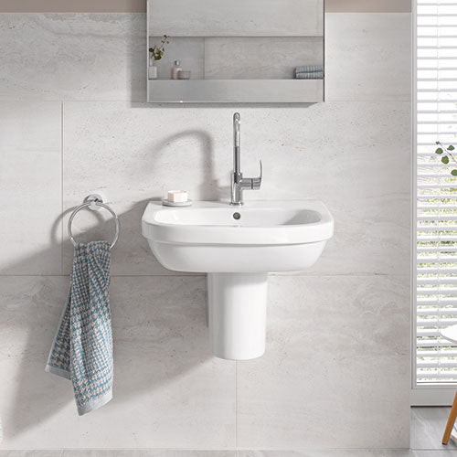 GROHE Euro Ceramic Round Semi-Pedestal – Grohe Online