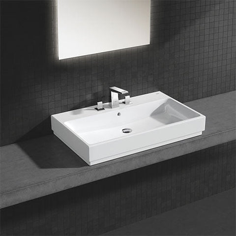 GROHE Cube Ceramic Counter Top Vanity Basin – Grohe Online