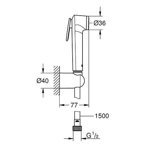 GROHE Tempesta-F Trigger Spray – Grohe Online