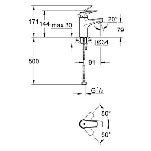 Bauflow Basin Mixer – Grohe Online